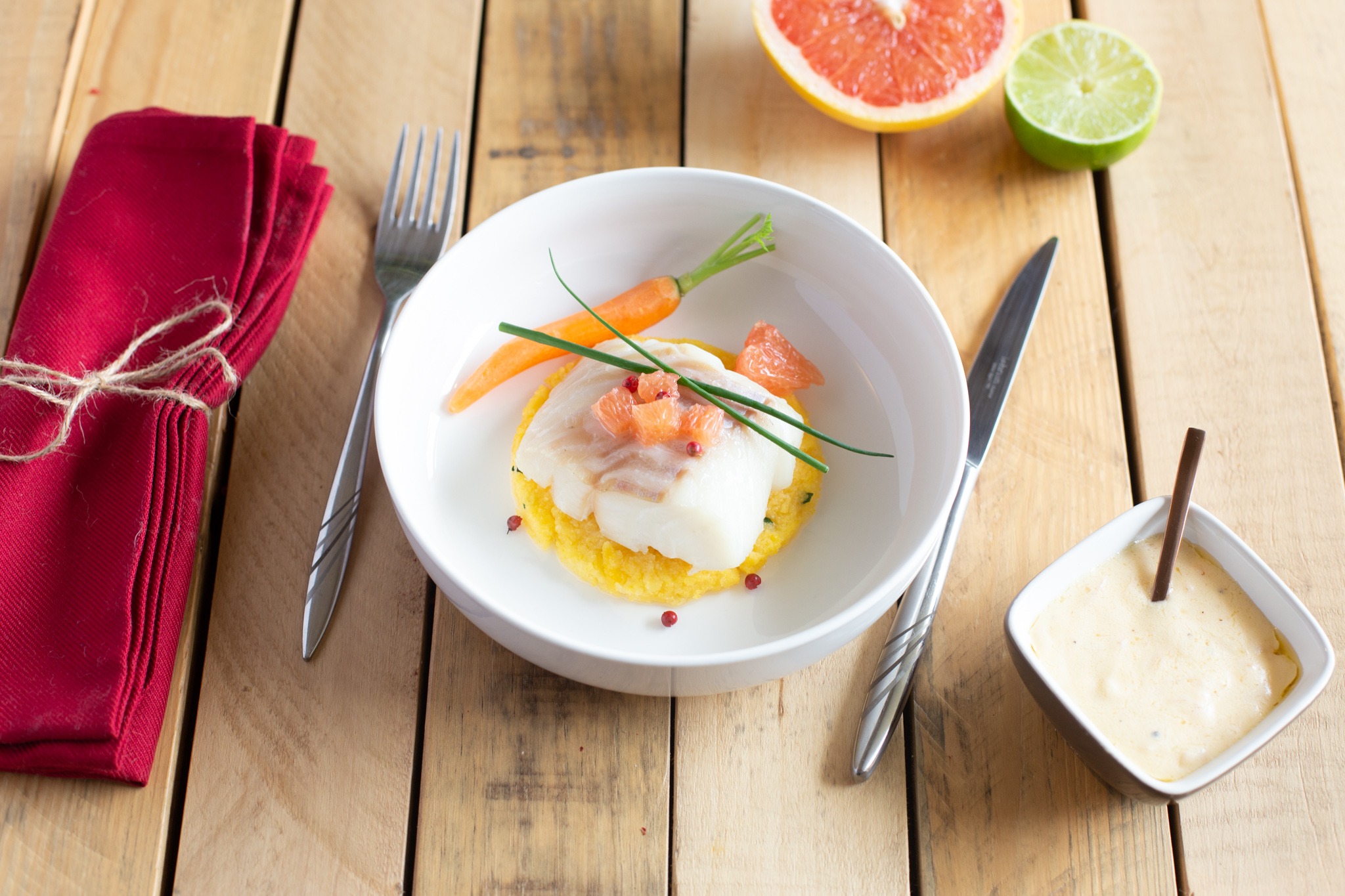 Pollack loin in citrus butter - Idée Recette - Grand Fermage