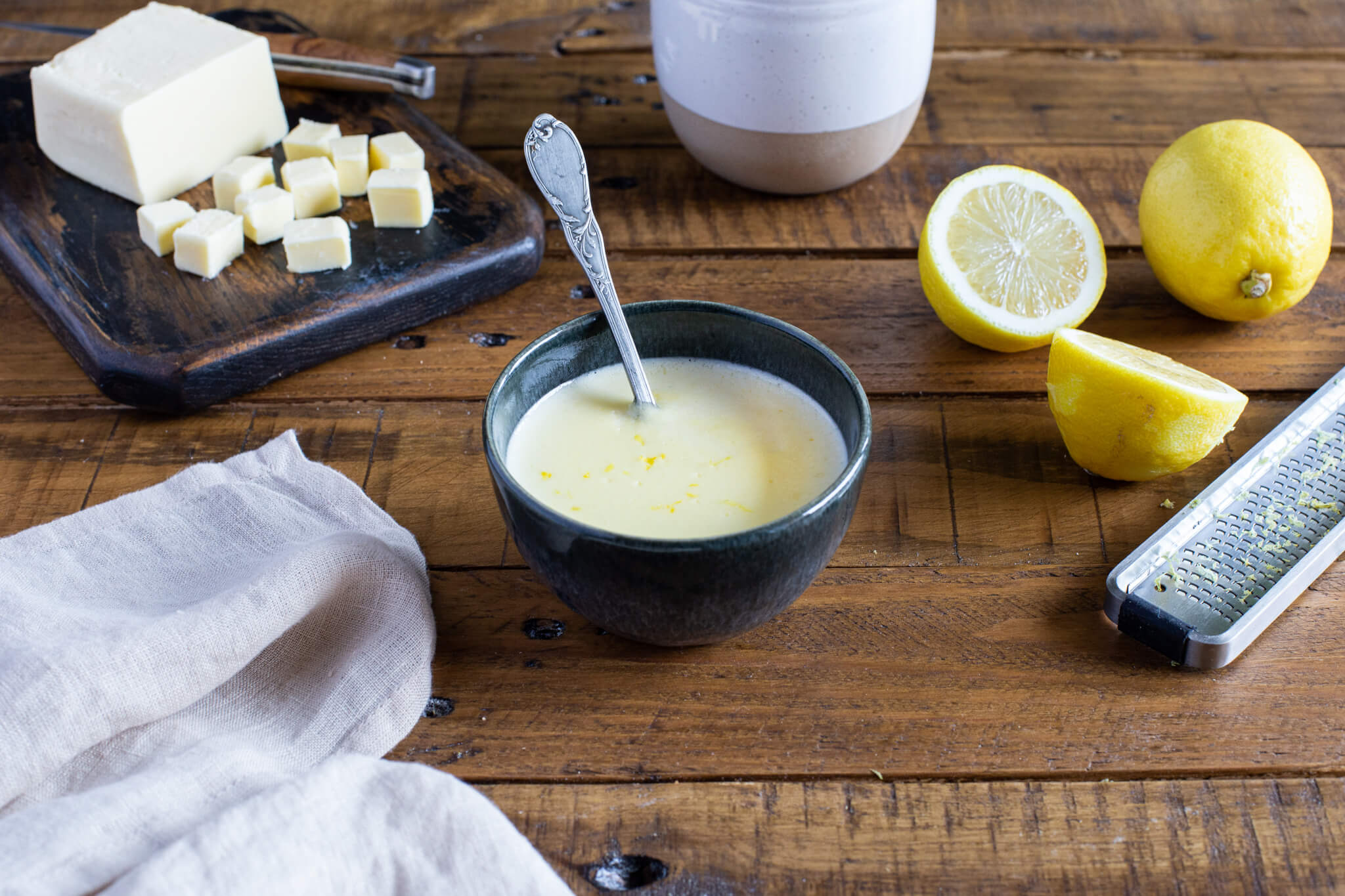Lemon butter sauce - Recipe idea - Grand Fermage