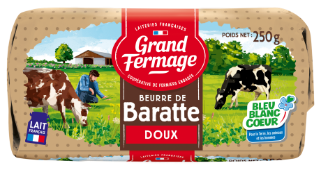 Beurre : beurres AOP, bio, doux, demi-sel et salés - Grand Fermage