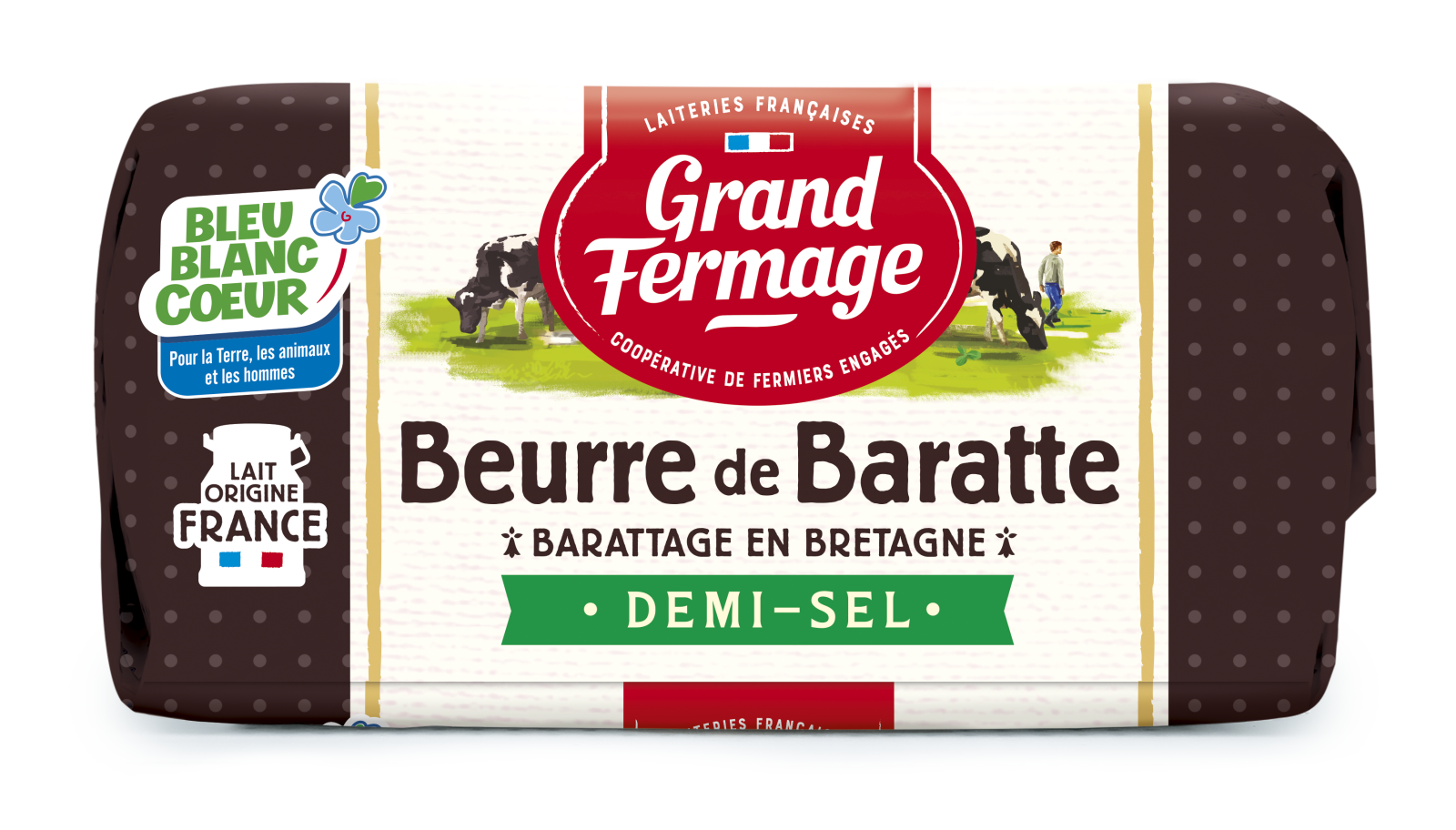 Salted churned butter - Grand Fermage