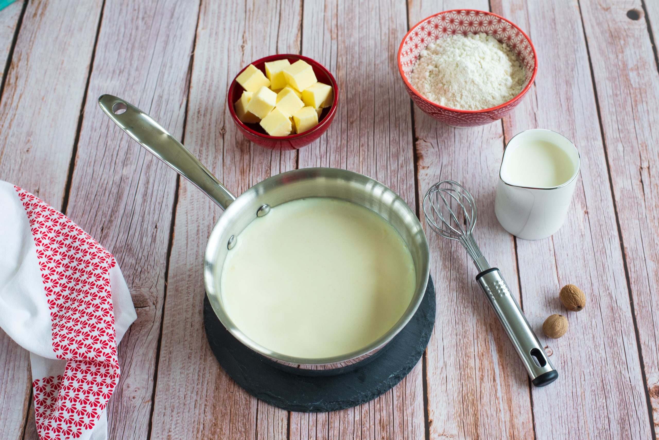 Bechamel sauce - Recipe idea - Grand Fermage