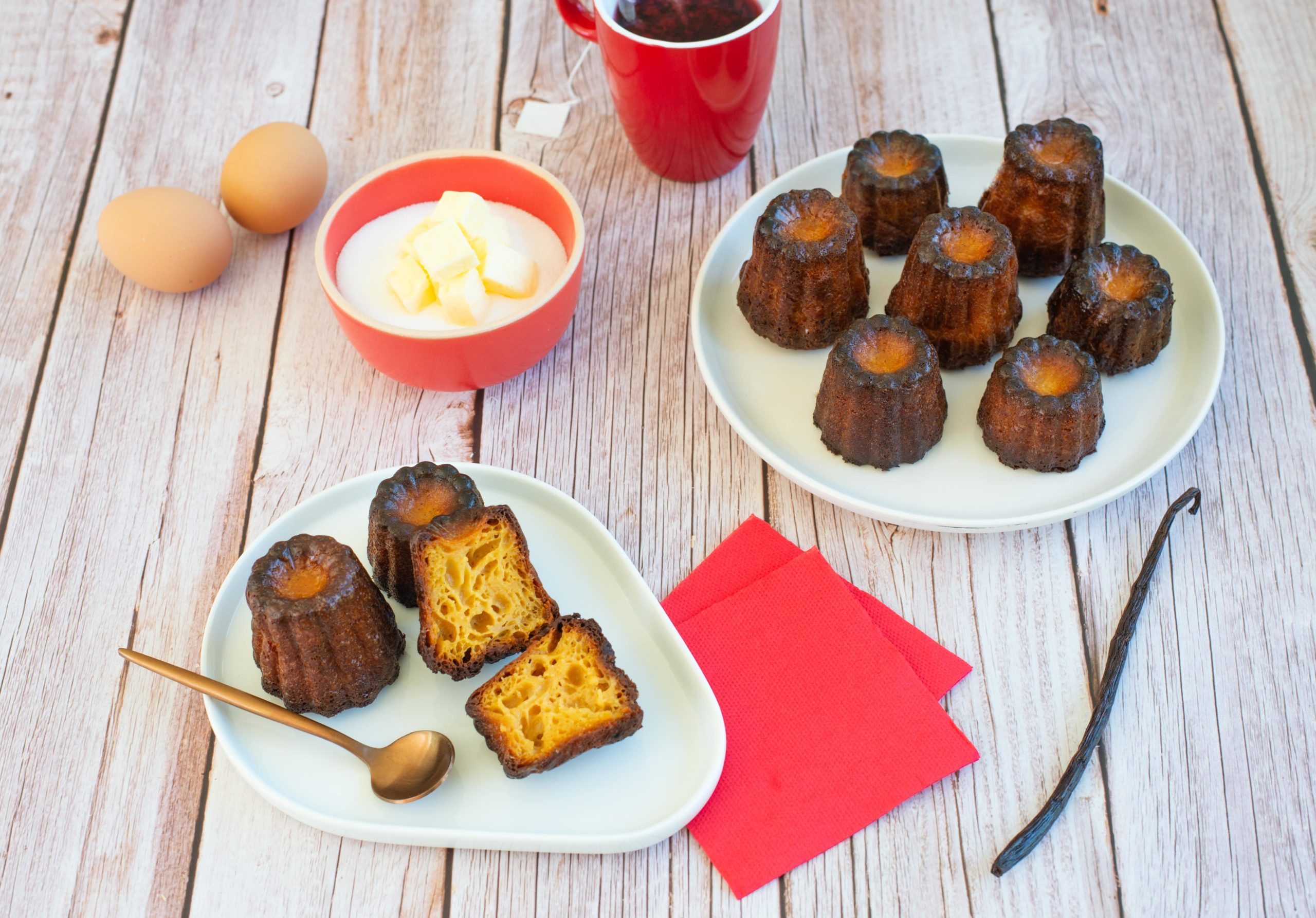 Cannelés bordelais - recette facile - Grand Fermage
